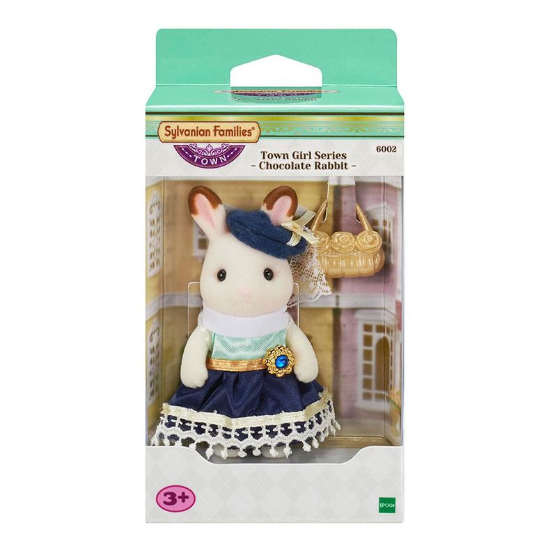 Boneca - Sylvanian Families - Town Girl Series Poodle Toy - 6004 EPOCH ...