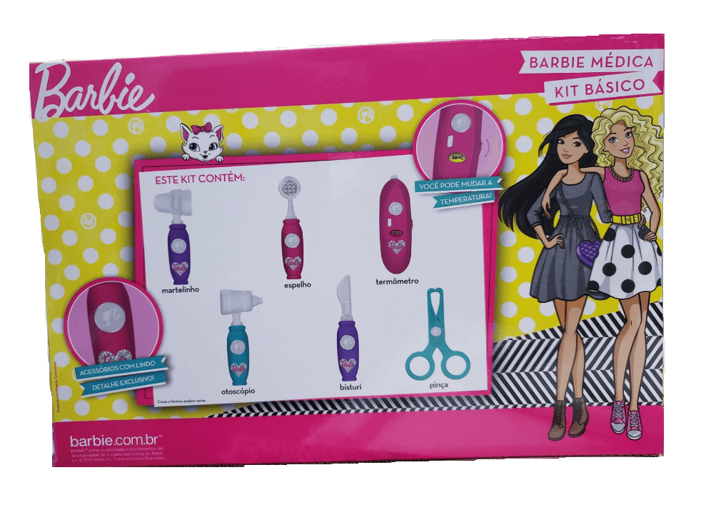 Barbie Kit Medica com 6 Instrumentos START