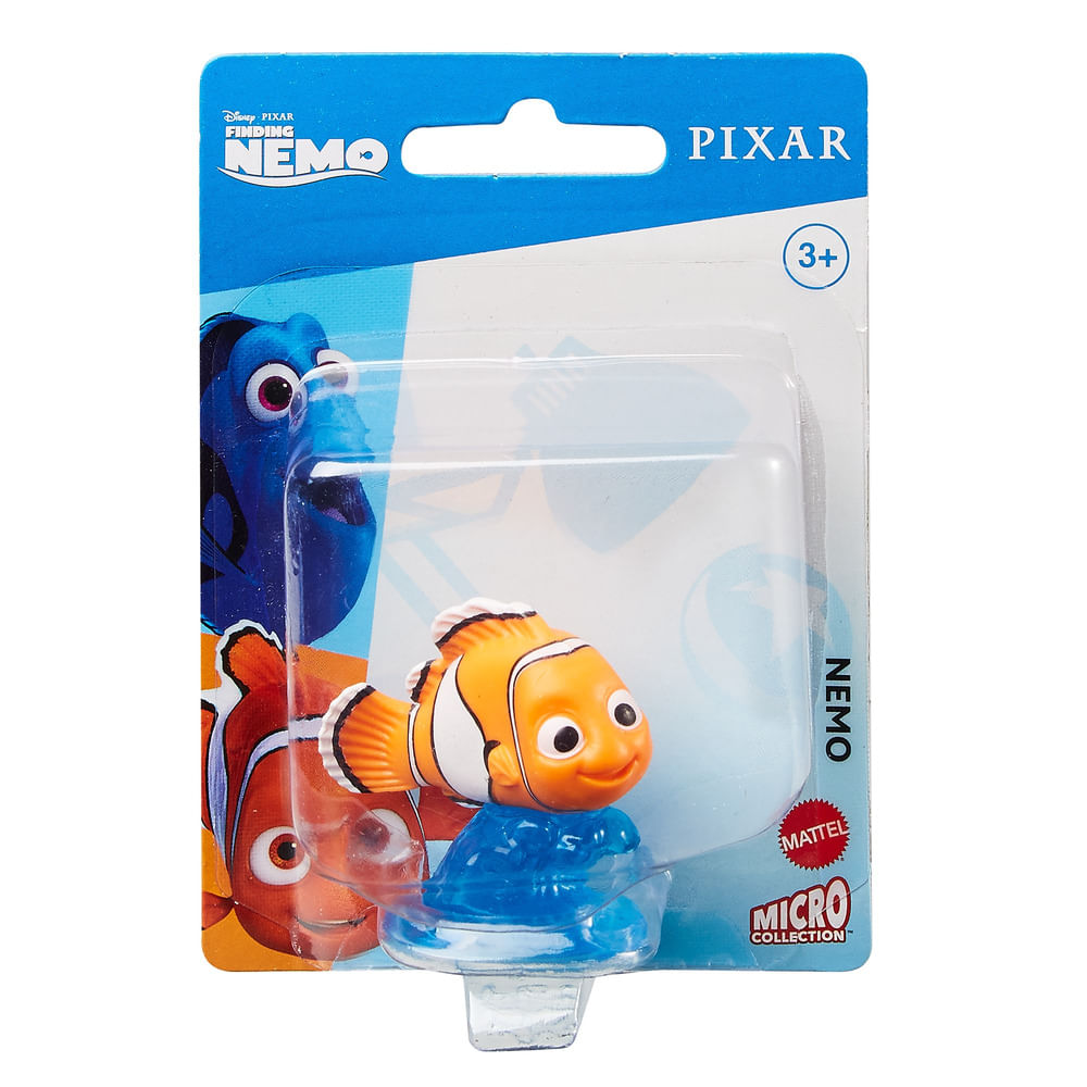 Boneco Pixar Mini Figura Disney 5 cm - Nemo MATTEL