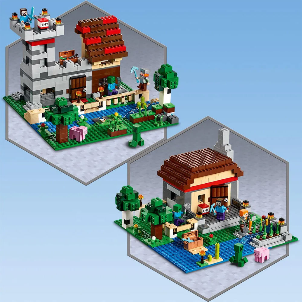 LEGO Minecraft - A Caixa de Minecraft 30 LEGO DO BRASIL