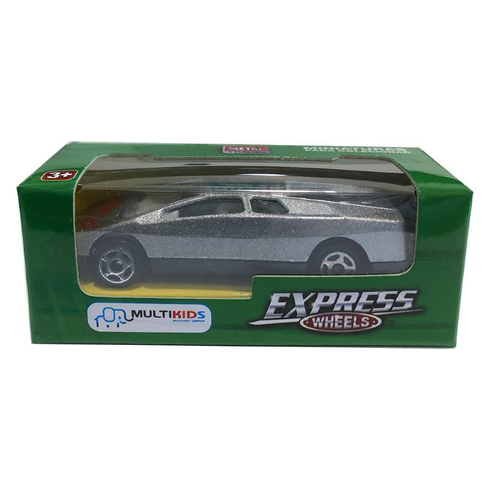 Miniaturas Express Wheels Metal e Plastico - Cinza MULTIKIDS