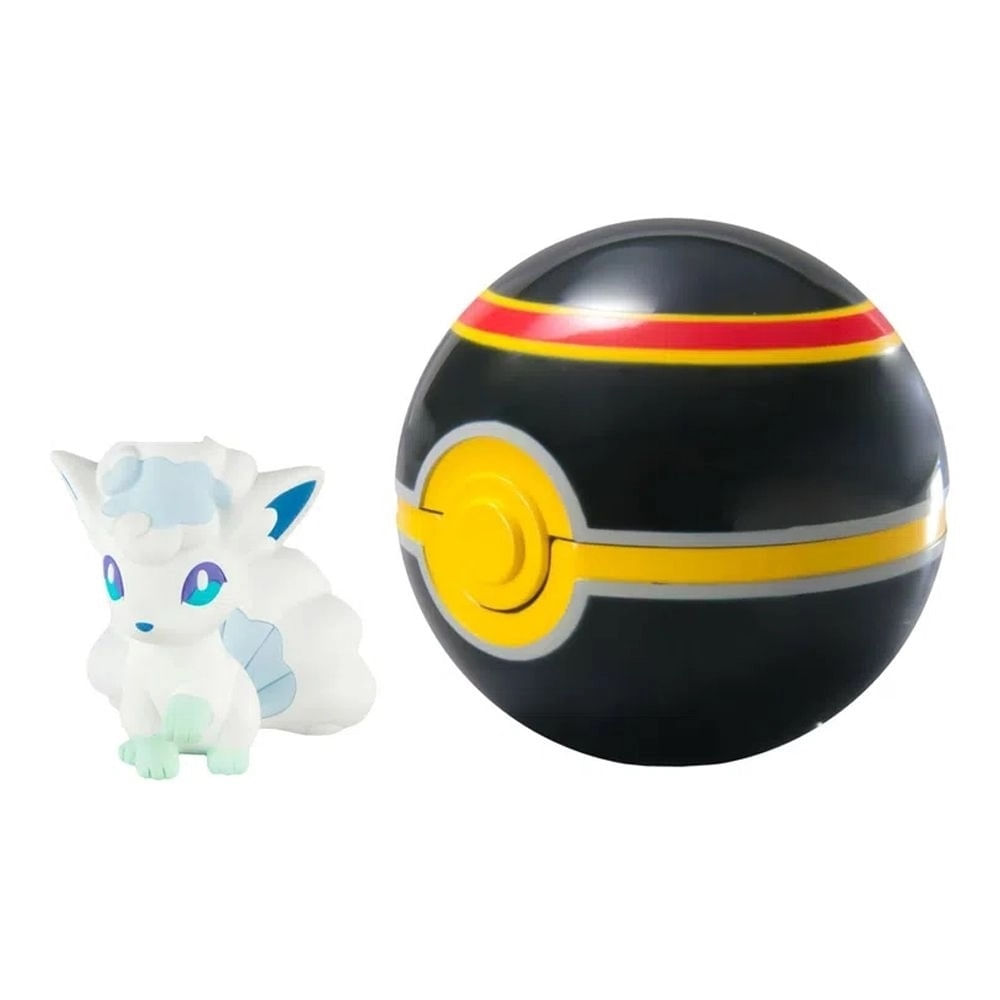 Pokebola Clip e Carry - Alolan Vulpix + Luxury Ball SUNNY BRINQUEDOS