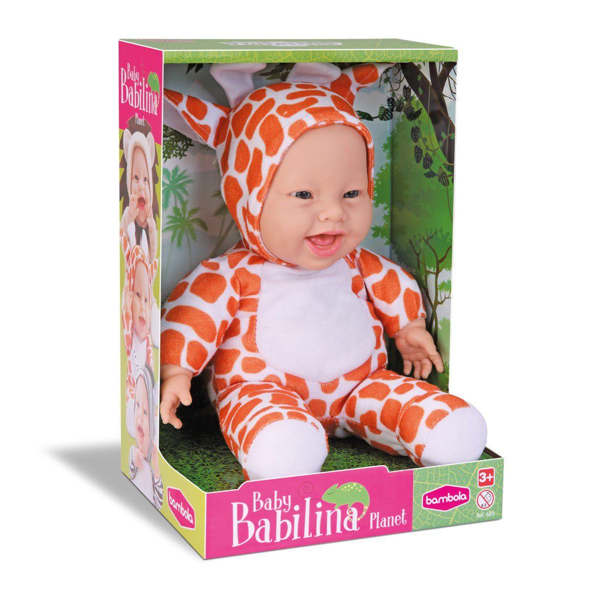 Boneca - Baby Babilina Planet - Girafa BAMBOLA BRINQUEDOS