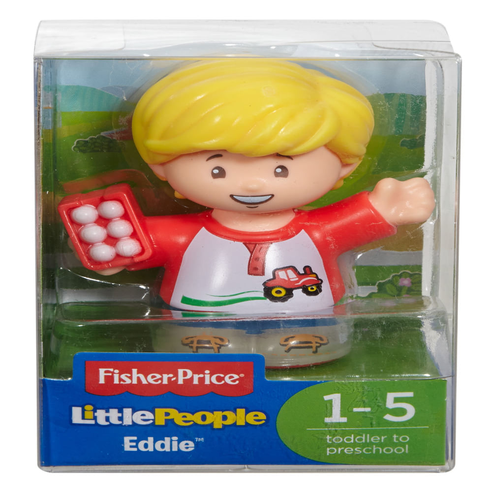 Fisher Price - Mini Figura Little People - Eddie MATTEL
