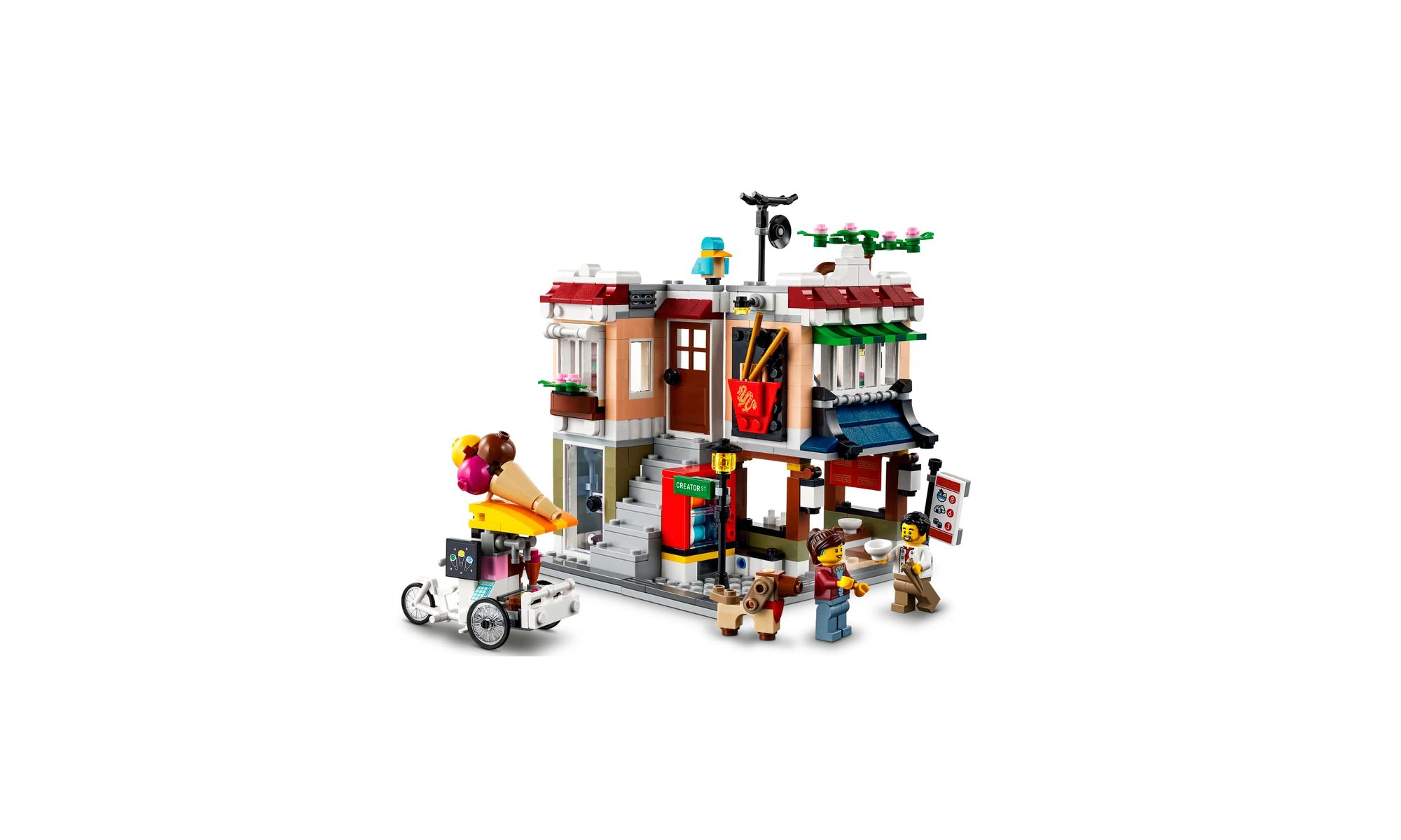 Blocos de Montar - Creator 3 em 1 - Loja de Macarrao do Centro (31131 ...