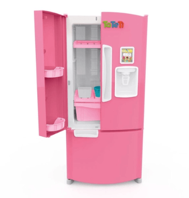 Geladeira Rosa - Brinquedo Infantil - Frost Fun Candy TA TE TI INDUSTRIA E