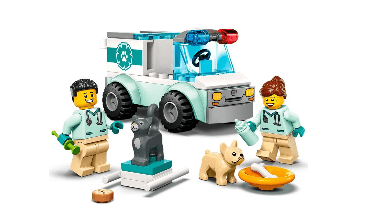 Blocos de Montar - Lego City - Van Veterinaria de Resgate LEGO DO BRASIL