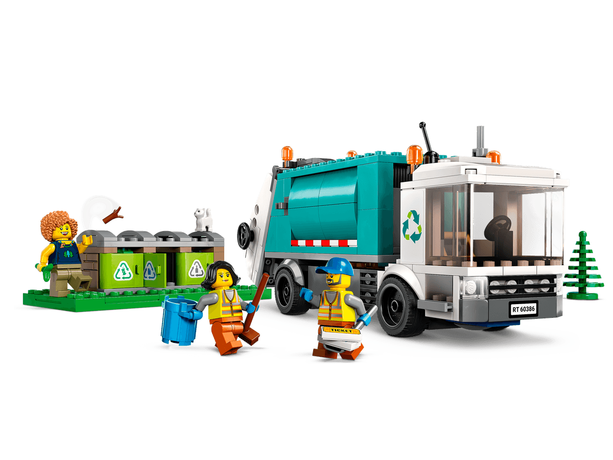 Blocos de Montar - City Caminhao de Reciclagem LEGO DO BRASIL