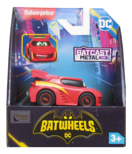 Mini Carrinho Batwheels - Red Bird - Vermelho MATTEL
