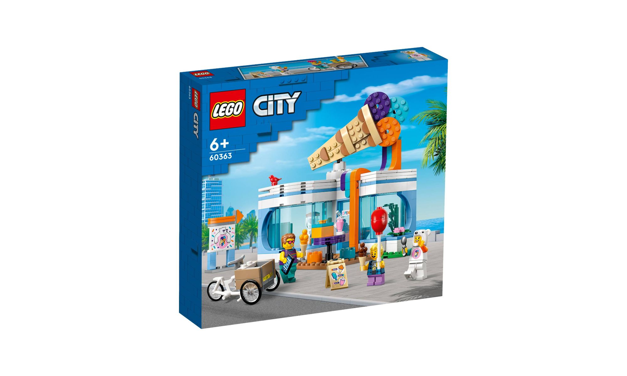 Blocos de Montar - Sorveteria City LEGO DO BRASIL