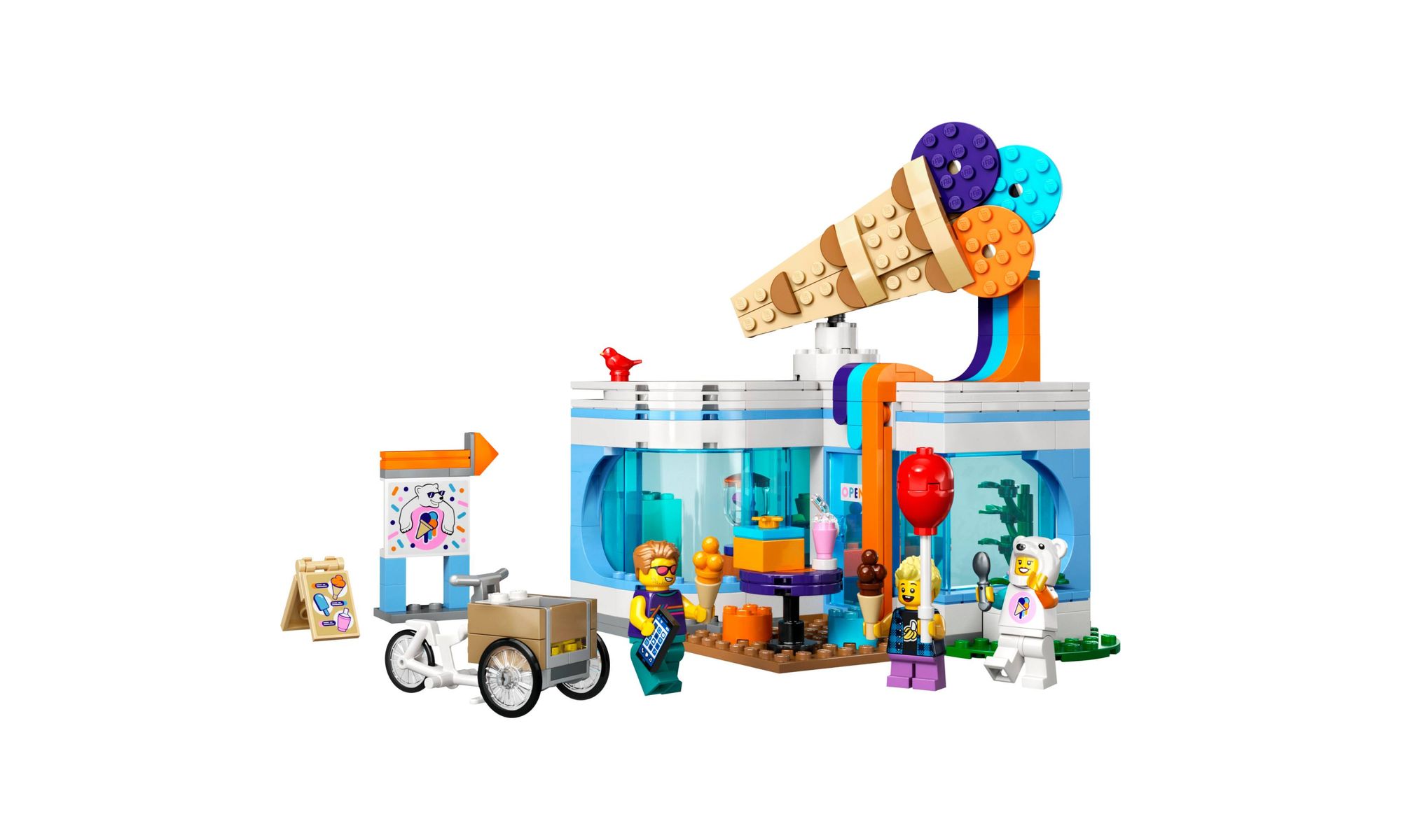 Blocos de Montar - Sorveteria City LEGO DO BRASIL