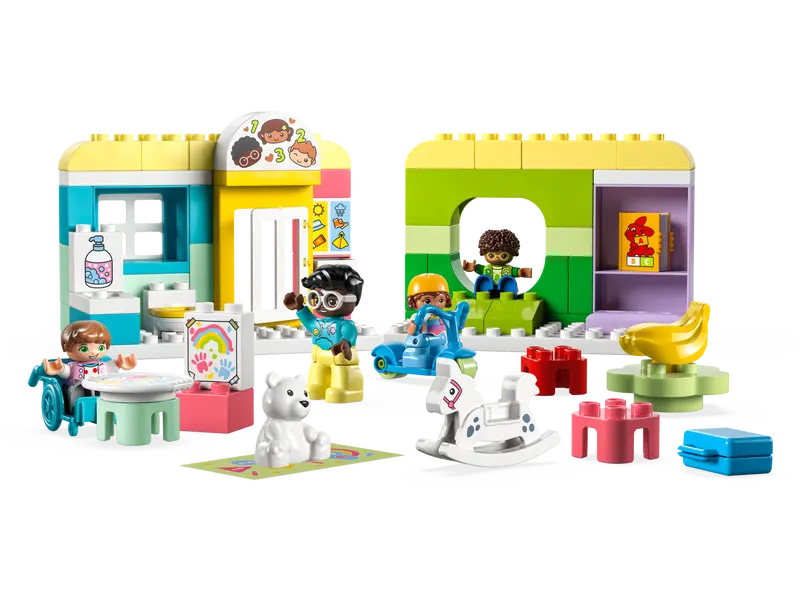 Blocos de Montar - Conjunto Construcao - Town Life Na Creche LEGO DO BRASIL