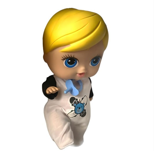 Bonecos - Baby Collection Mini - Rock Baby SUPER TOYS