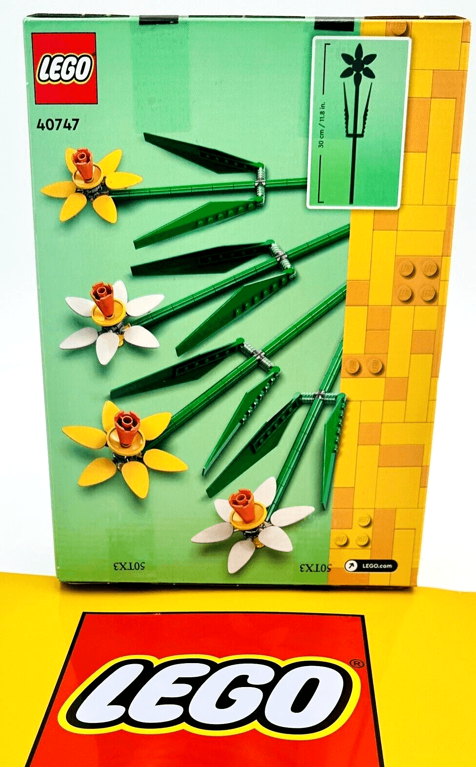 Blocos de Montar - As Flores Narcissus LEGO DO BRASIL