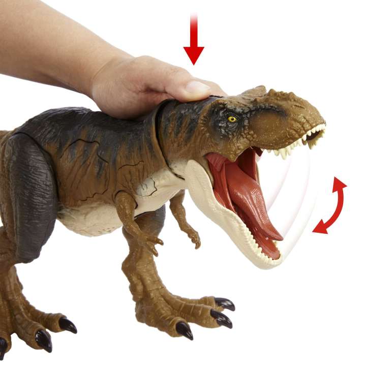 Jurassic World - Dinossauros T Rex e Velociraptor - Epic Attack MATTEL