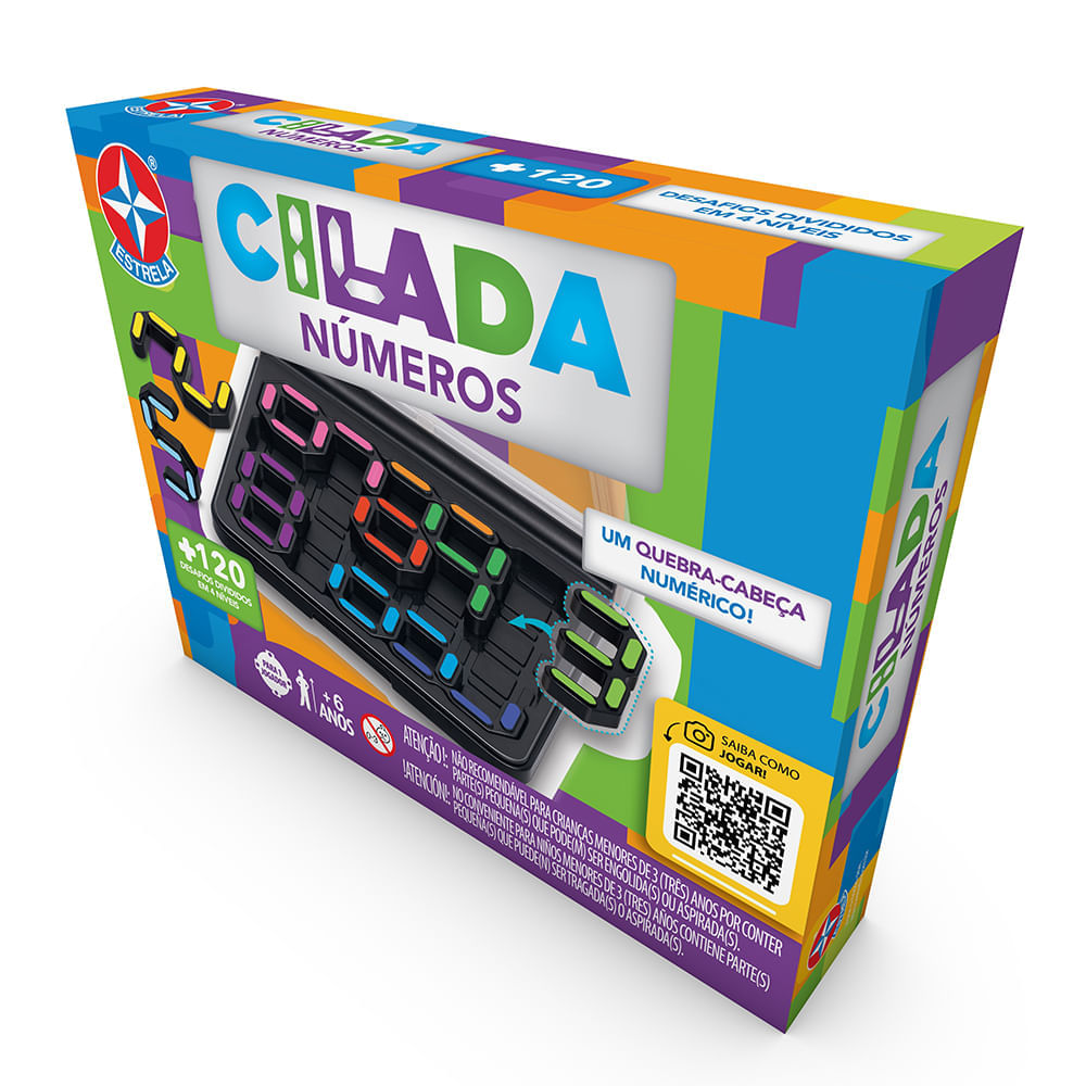 Jogo Cilada - Numeros ESTRELA