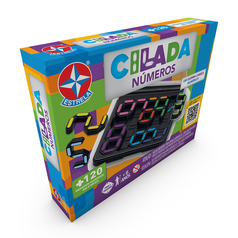 Jogo Cilada - Numeros ESTRELA