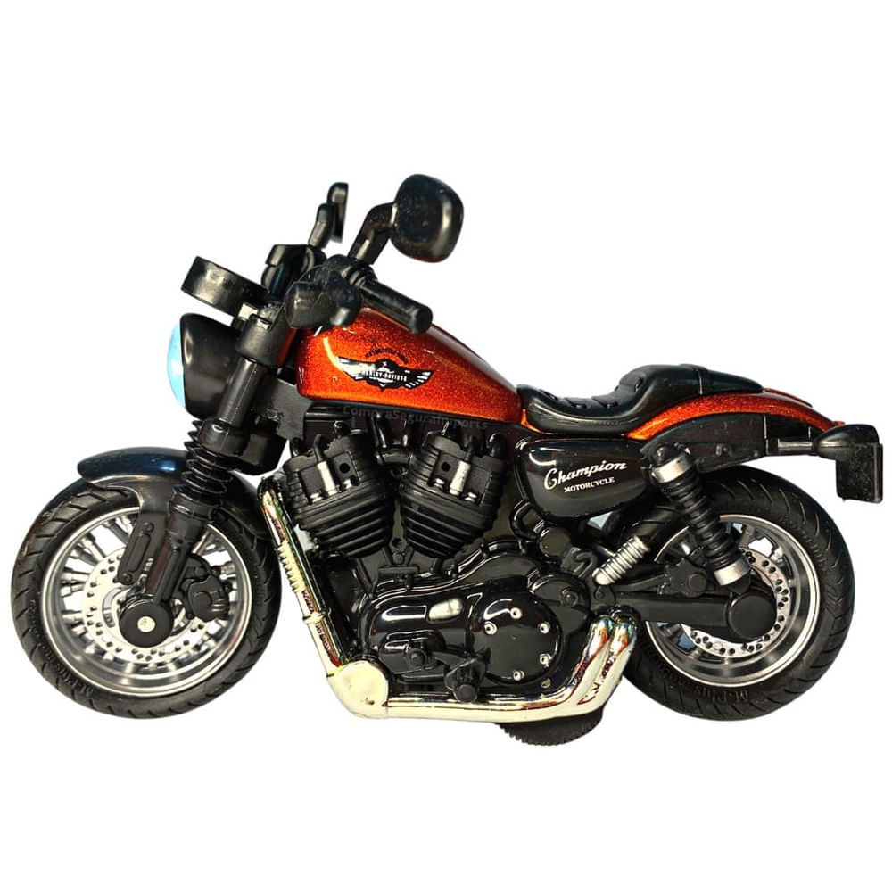 Moto - Veiculo Metal Modelo 5 Laranjada TERRACO