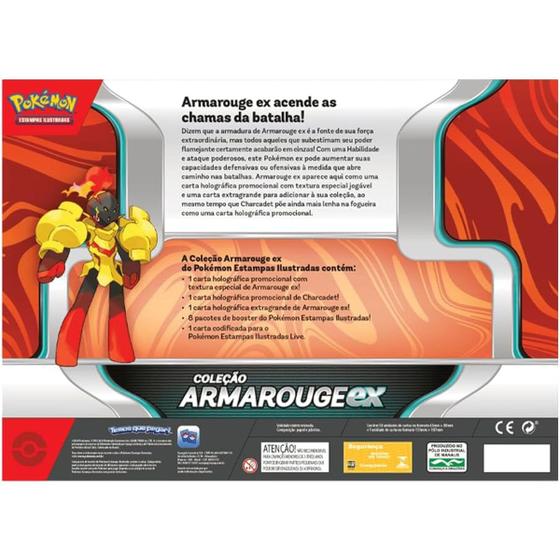 Jogo de Cartas - Pokemon Box Amarouge ex COPAG DA AMAZONIA