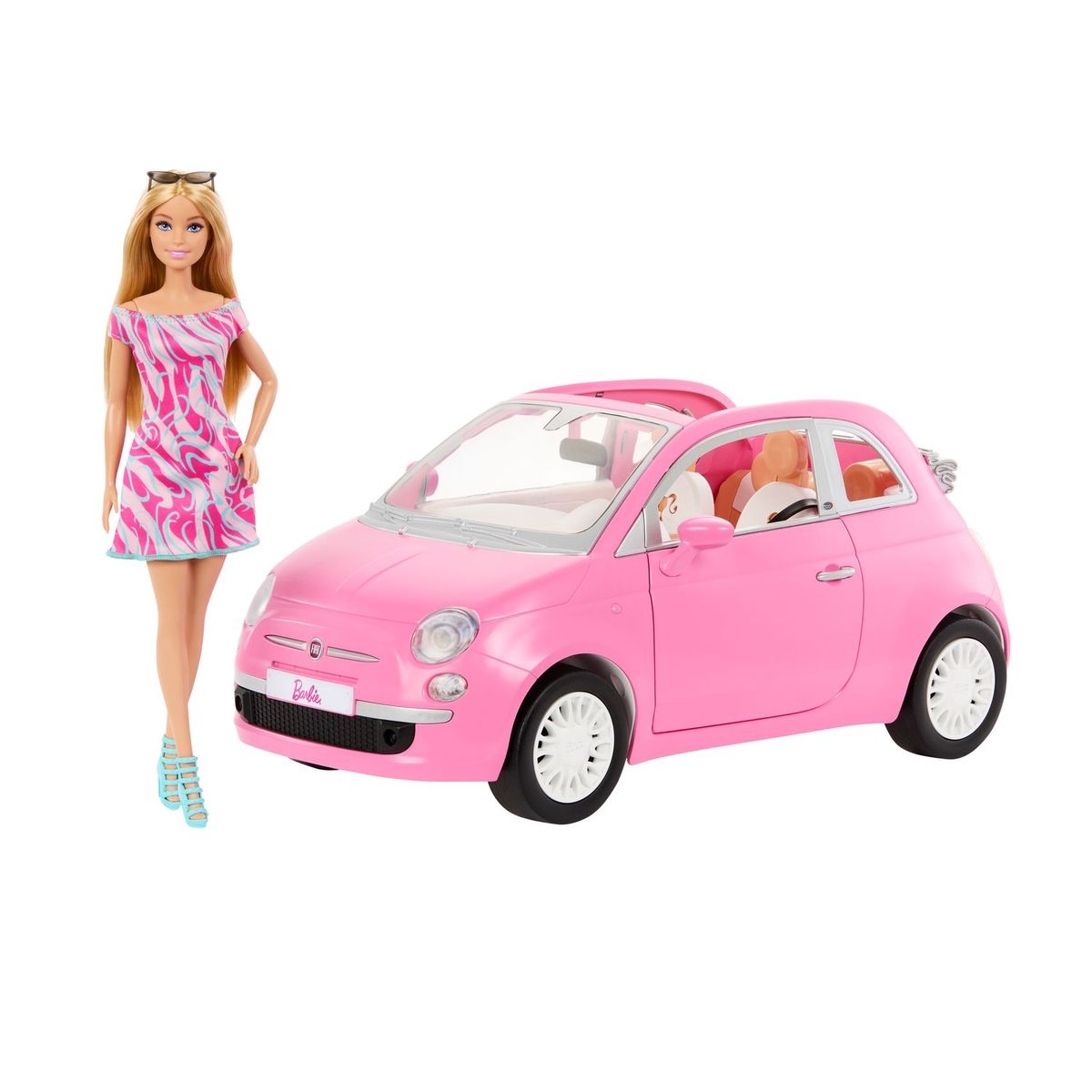 Carro - Barbie Fiat MATTEL