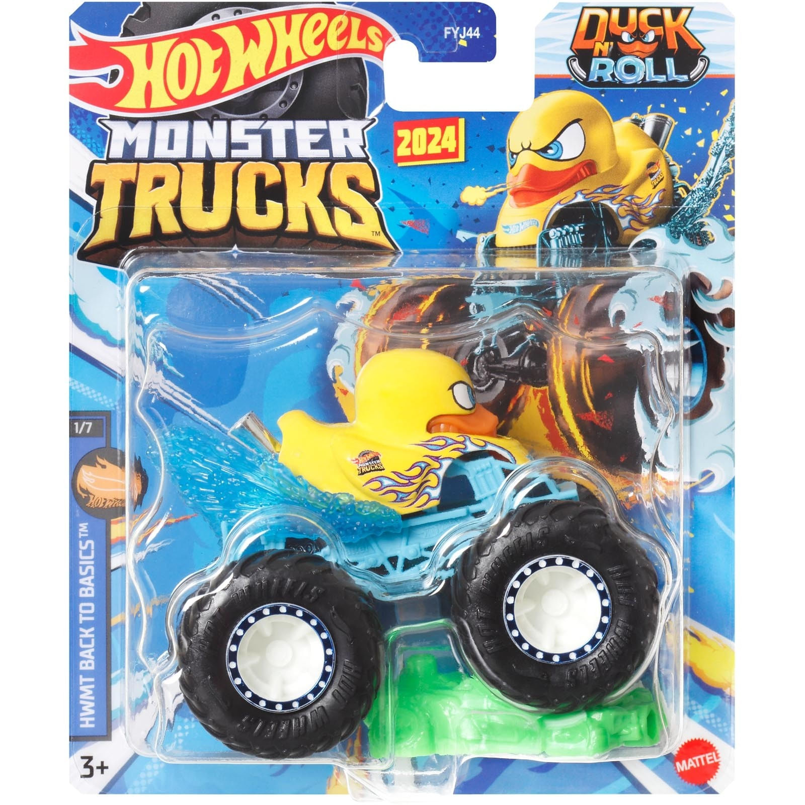 Carrinho - Bash ZIilla - Monster Trucks MATTEL