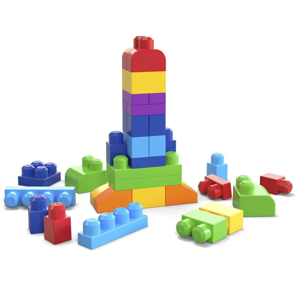 Mega Bloks - First Builders - Sacola 60 Pecas Numeros - MATTEL Mega Bloks - First Builders - Sacola 60 Pecas Numeros - MATTEL
