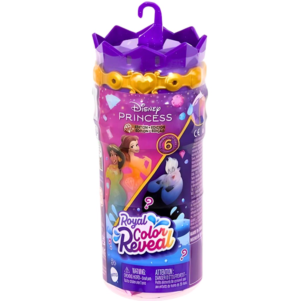 Boneca - Disney Princess Surpresa - Color Revel MATTEL