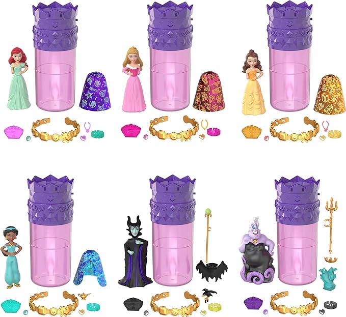 Boneca - Disney Princess Surpresa - Color Revel MATTEL