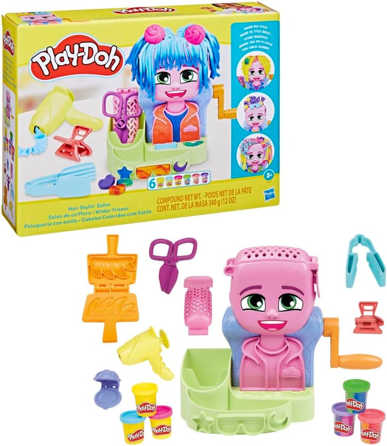 Conjunto - PlayDoh Hair Stylin Salon HASBRO