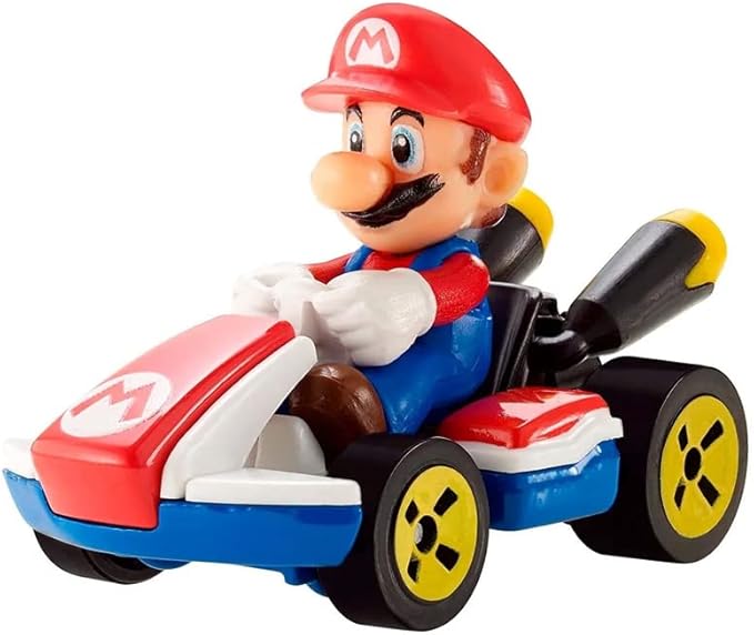 Carrinho - HW Mario Standard Kart - Mario Circuito Special MATTEL