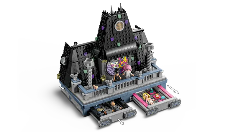 Blocos de Montar - Wednesday - Wandinha e o dormitorio de Enid LEGO DO ...