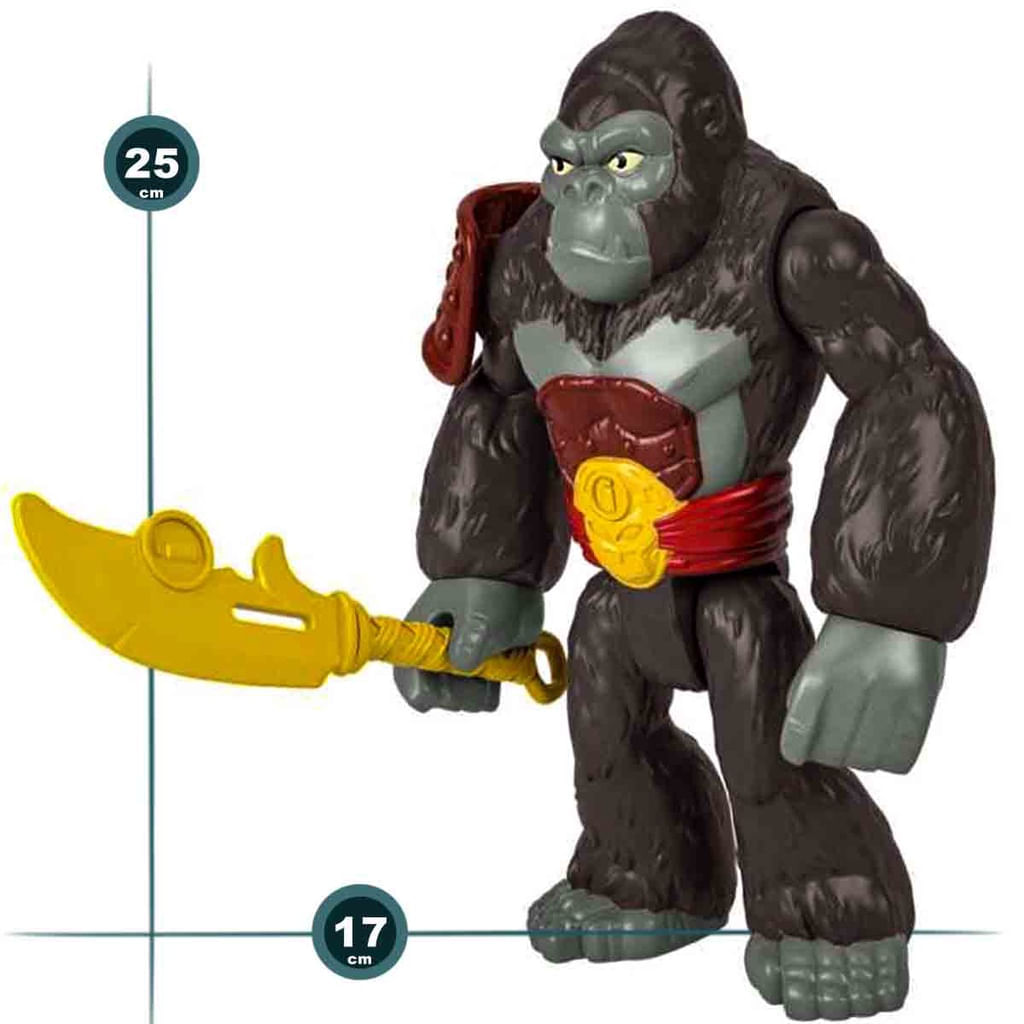 Boneco Imaginext Xl - Rei Gorila MATTEL