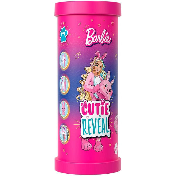 Boneca Mini Barbie - Cutie Reveal MATTEL