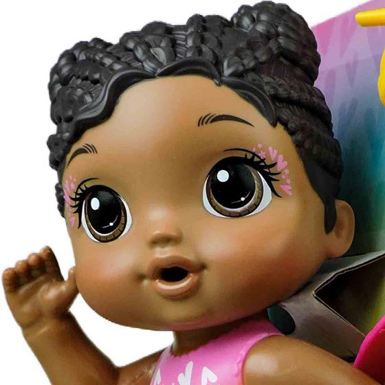 BONECA BABY ALIVE RAINBOW SPA BABY BLKH HASBRO