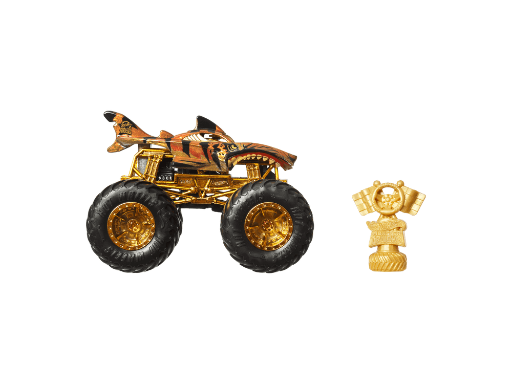 Hot Wheels Monster Trucks HW Tiger Shark - JDV96 MATTEL