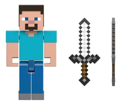 Boneco - Minecraft Cave Steve MATTEL